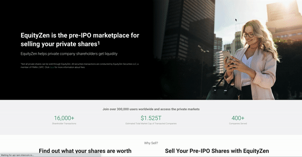 Know the Value of Your Startup Shares | EquityZen